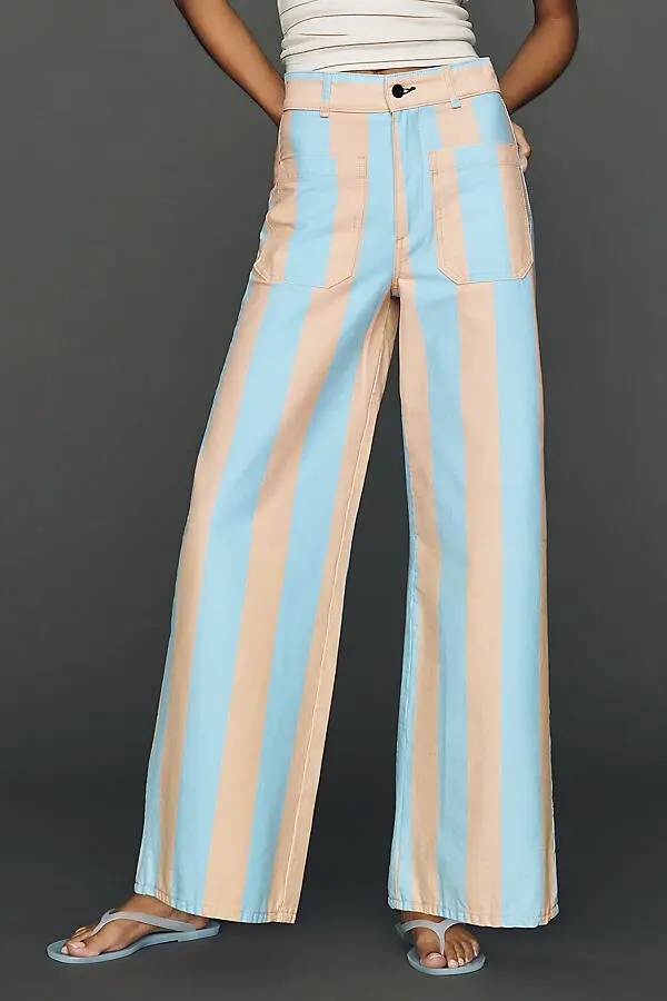 ASKK NY High-rise Wide-leg Pants