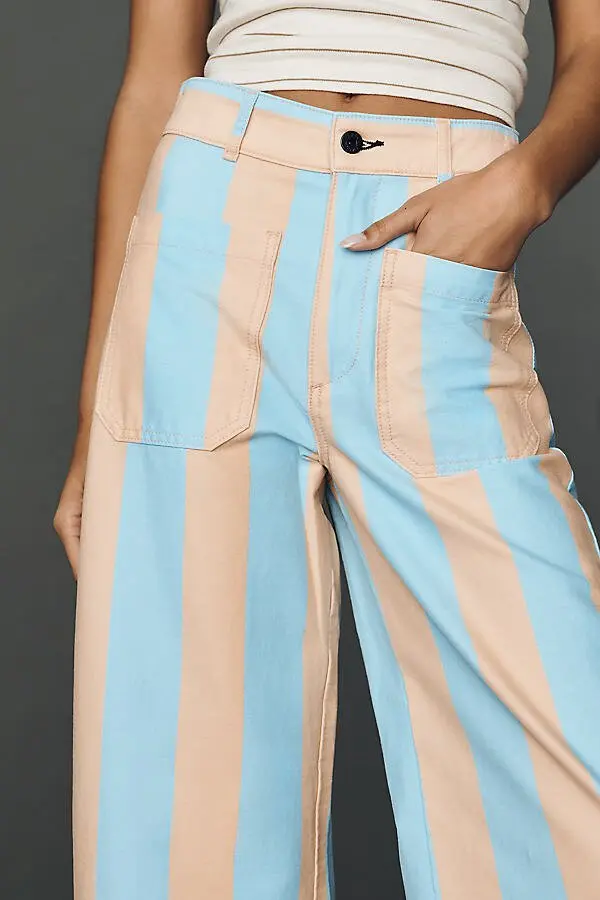 ASKK NY High-rise Wide-leg Pants