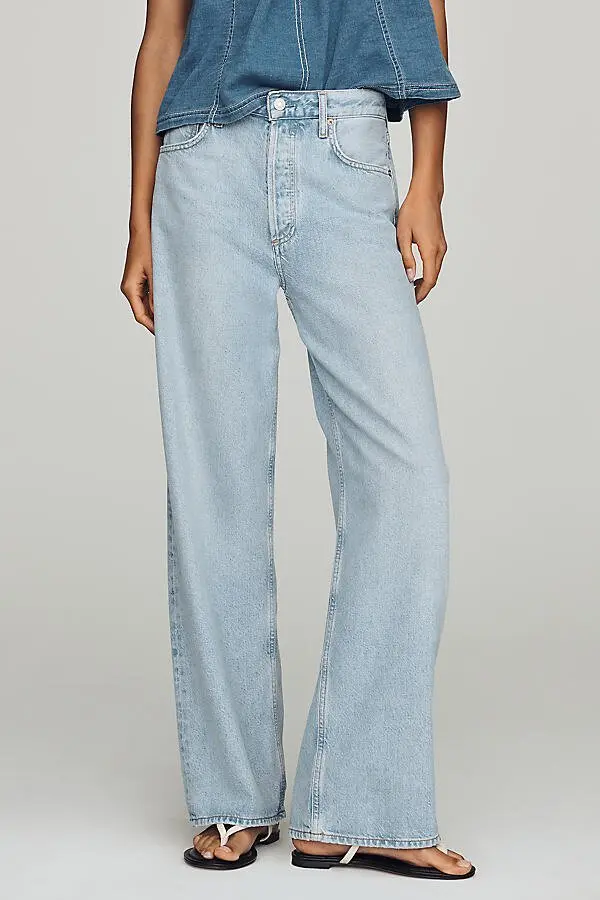 AGOLDE Ren Petite High-rise Jeans
