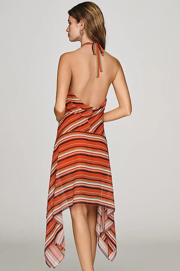 Amanda Uprichard Asymmetric Midi Dress