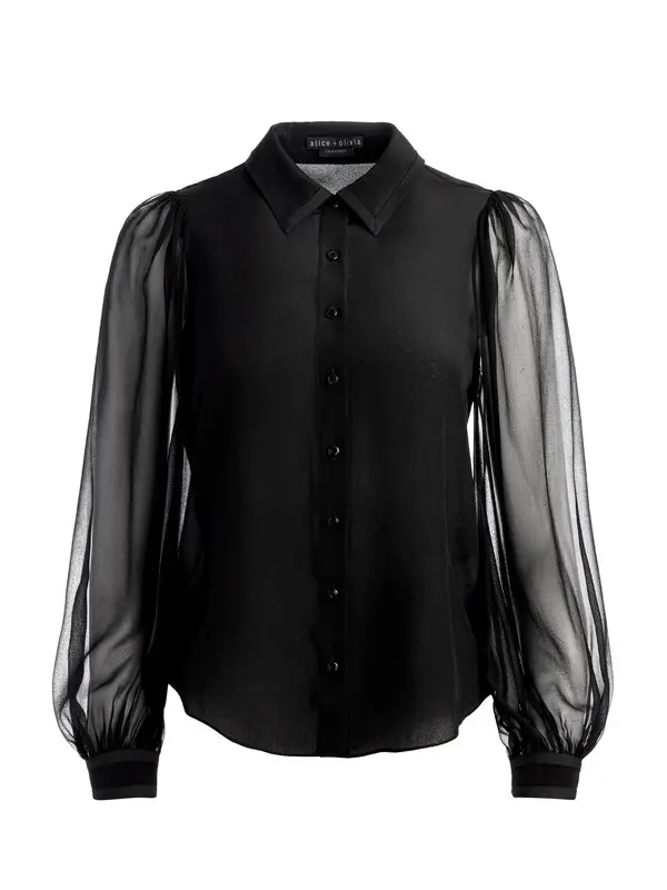 Alice + Olivia Roanne Button Down