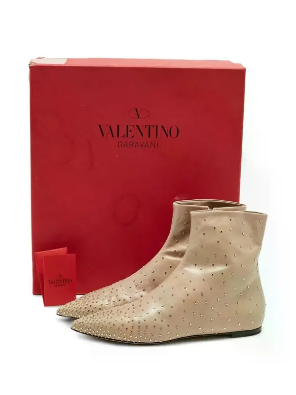 Valentino Garavani Studded Ankle Boots