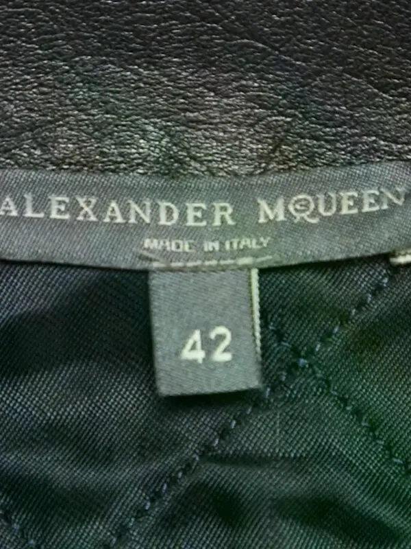 Alexander McQueen Smocked-sleeve Peplum-hem Jacket