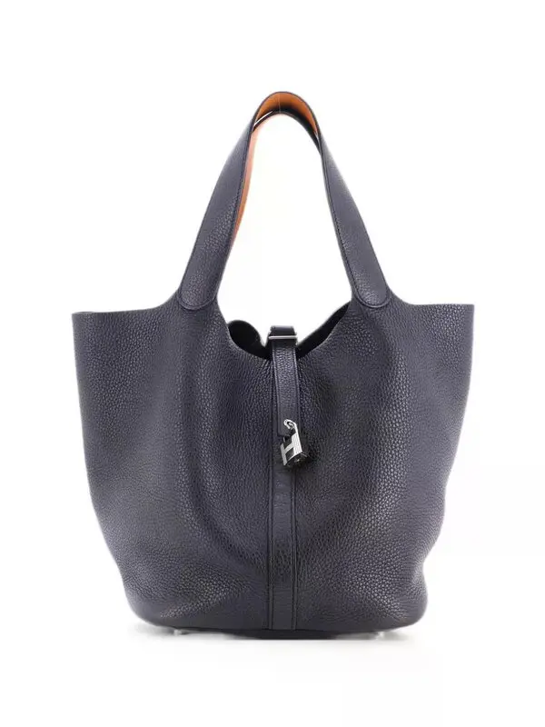 Hermès Eclat Picotin Lock Bag Gm - Black