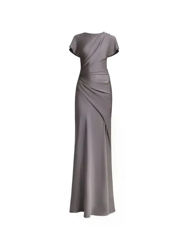 GEMY MAALOUF Asymmetrical Draped Dress