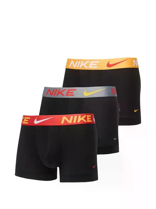 Nike Logo-waistband Trunks - Black