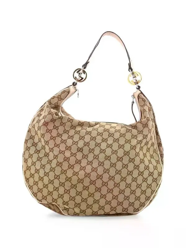 Gucci Gg Canvas Large Hobo Bag