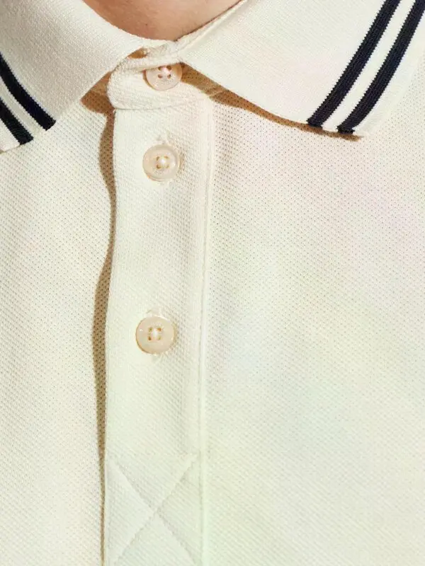 Moncler Logo-embroidered Polo Shirt