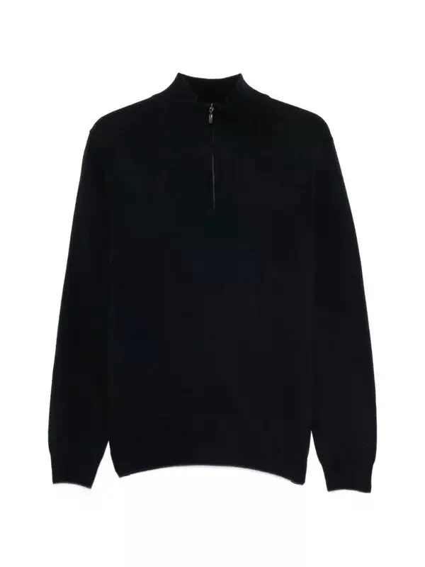 SERGIO MORETTI FIRENZE Half-zip Sweater