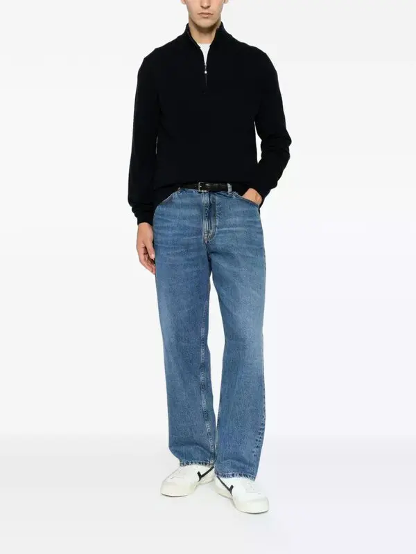 SERGIO MORETTI FIRENZE Half-zip Sweater