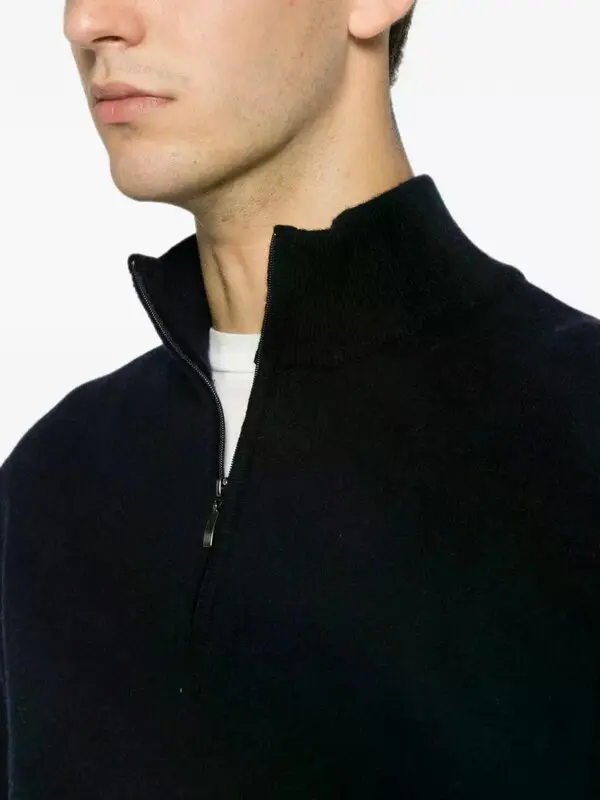 SERGIO MORETTI FIRENZE Half-zip Sweater