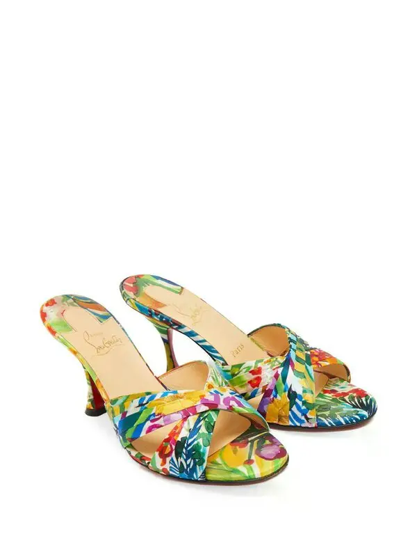 CHRISTIAN LOUBOUTIN Nicol Criss-cross Sandals