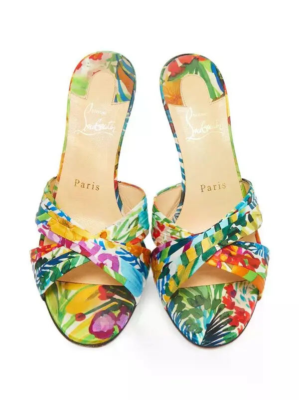 CHRISTIAN LOUBOUTIN Nicol Criss-cross Sandals