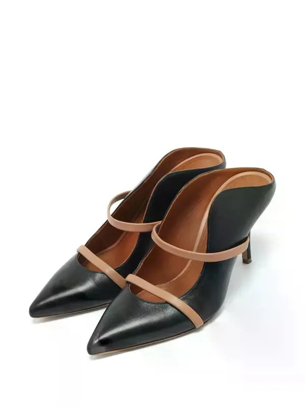 MALONE SOULIERS Maureen Curved-strap Mules