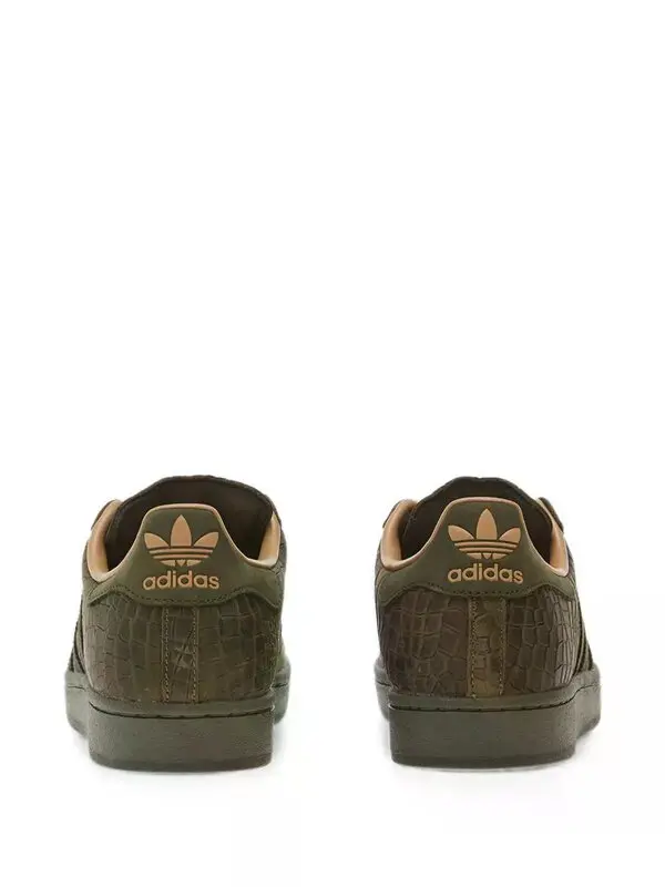 Adidas Superstar Ii Croc-effect Sneakers