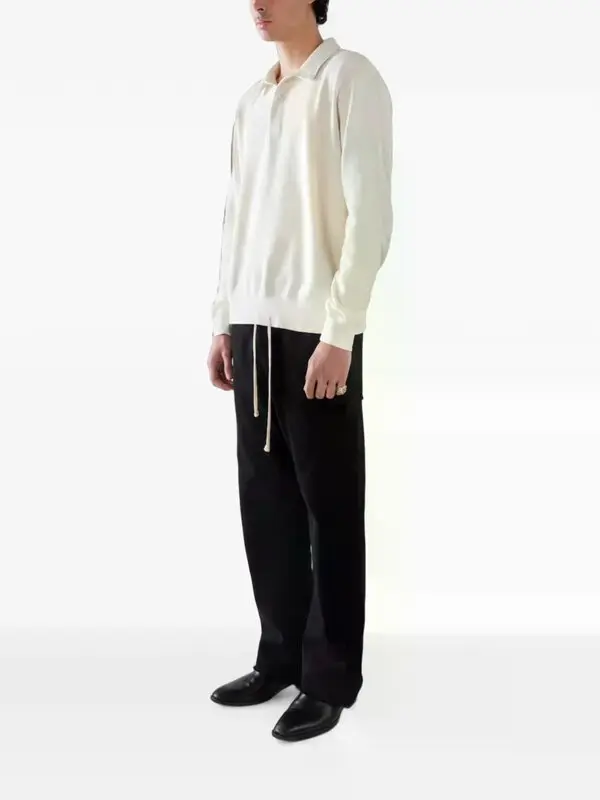 LES TIEN Long-sleeve Polo Shirt