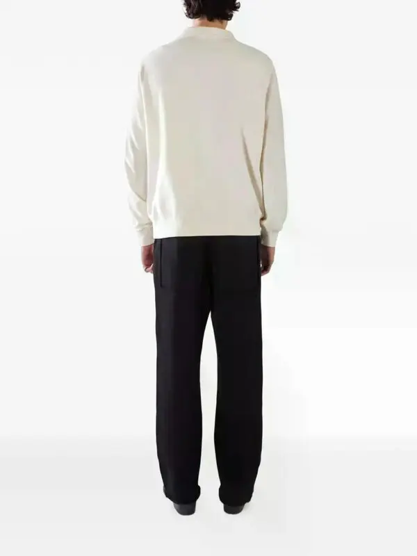 LES TIEN Long-sleeve Polo Shirt