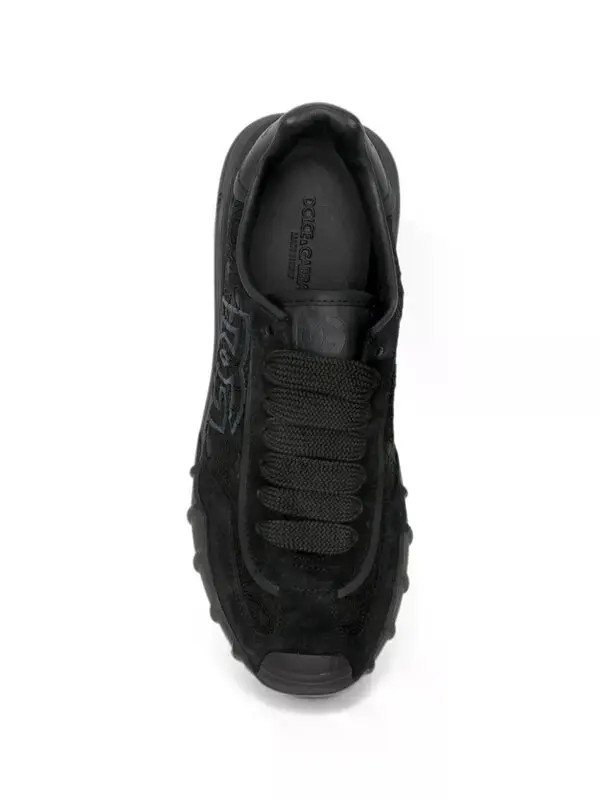 Dolce & Gabbana Lace-panelling Sneakers