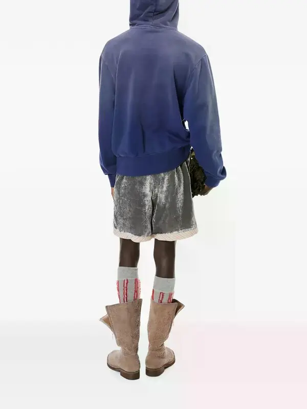 MASU Velvet Relaxed-fit Shorts