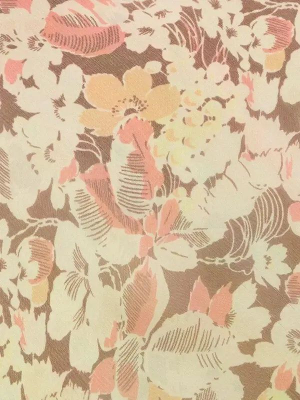 Polo Ralph Lauren Floral-print Chiffon Maxi Skirt