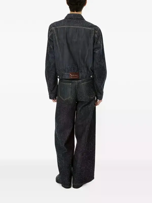 MASU Bouclé Baggy Jeans