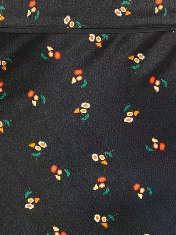 Victoria Beckham Floral-print Midi Skirt