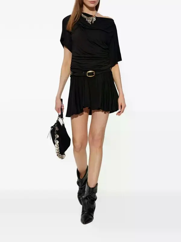 MARANT ETOILE Raima Ruched Detailing Mini Dress