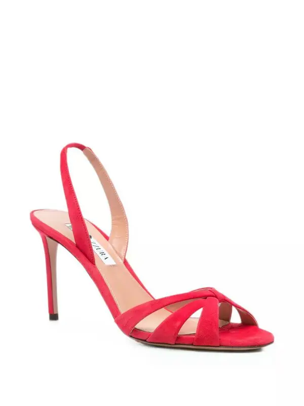 AQUAZZURA Tati Slingback Heeled Sandals