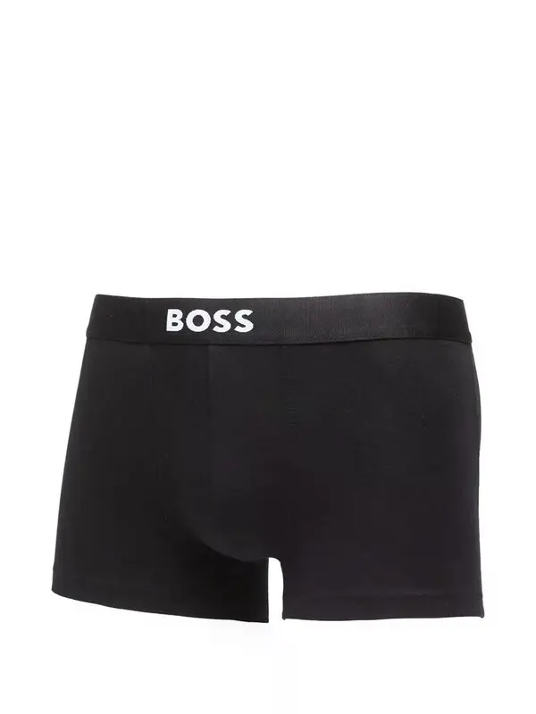 Hugo Boss One Logo-waistband Trunks