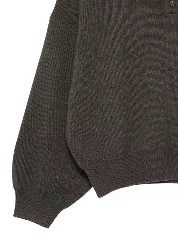 LISA YANG Etta Polo-collar Sweater