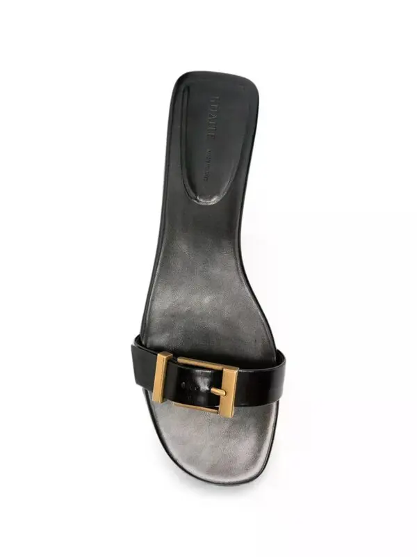Khaite Buckled-strap Flat Sandals