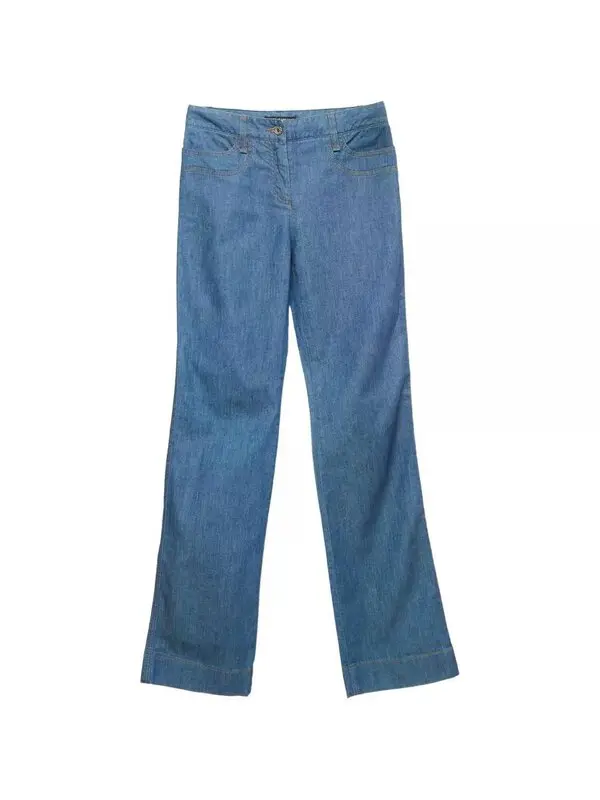Dolce & Gabbana Four-pocket Straight-leg Jeans - Blue
