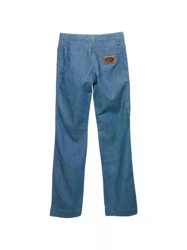 Dolce & Gabbana Four-pocket Straight-leg Jeans