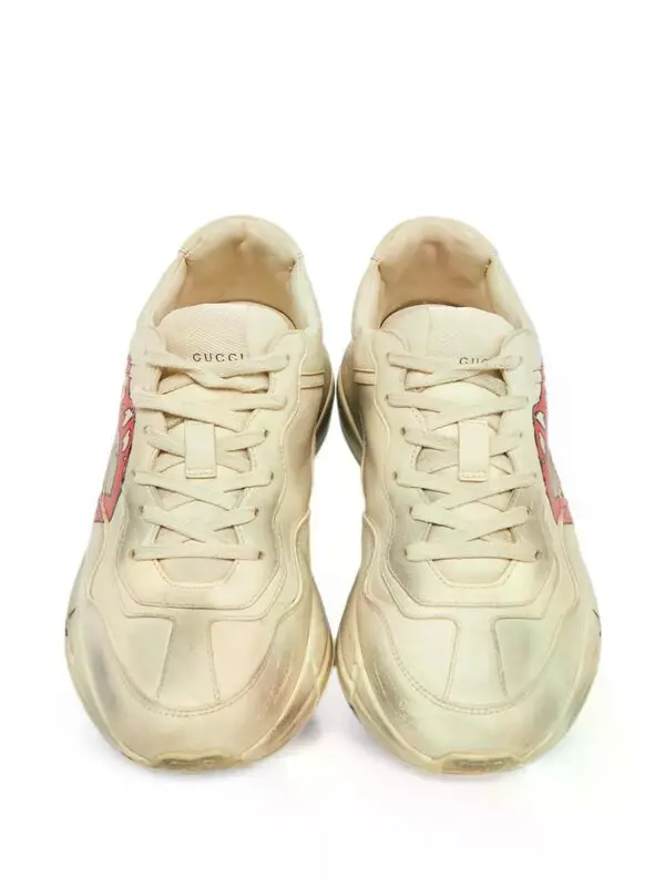 Gucci Rhyton Logo Print Sneakers