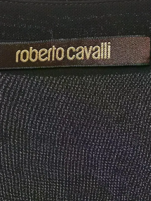 Roberto Cavalli Printed Jersey Mini Dress