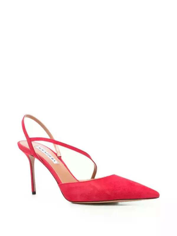 AQUAZZURA Dynasty Slingback Heeled Pumps
