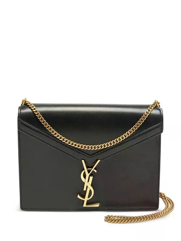 Saint Laurent Cassandra Chain Shoulder Bag - Black