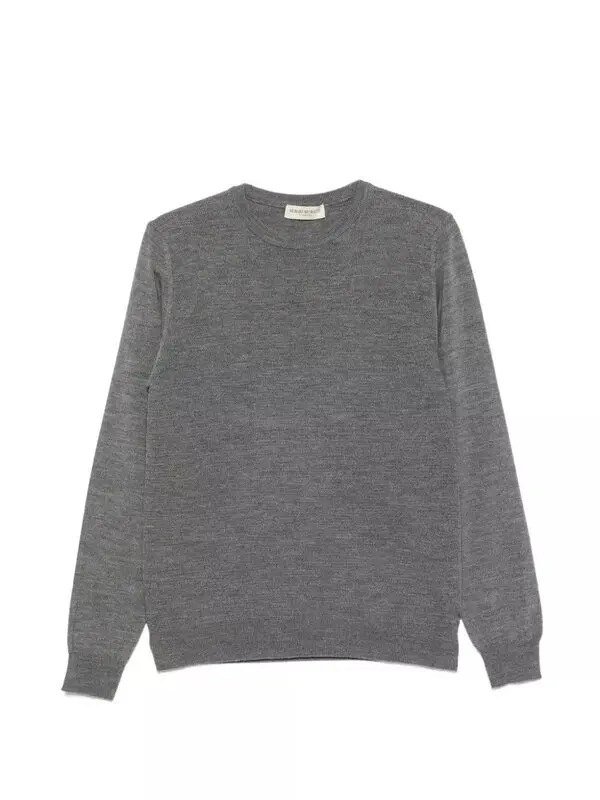 SERGIO MORETTI FIRENZE Long-sleeve Crew Neck Sweater