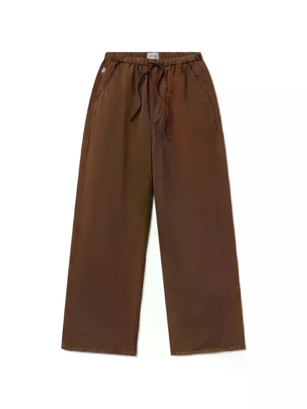 Citizens Of Humanity Bronze Drawstring Wide-leg Trousers - Brown