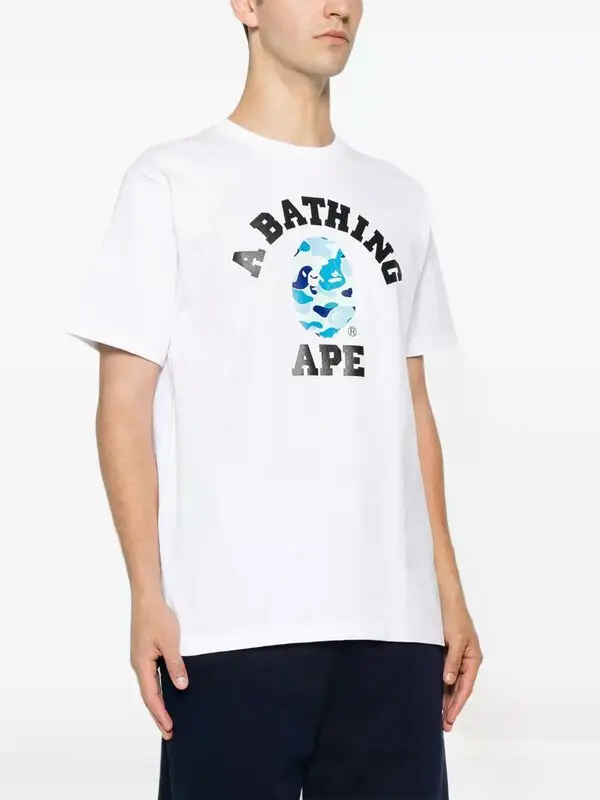 A BATHING APE Logo-print T-shirt