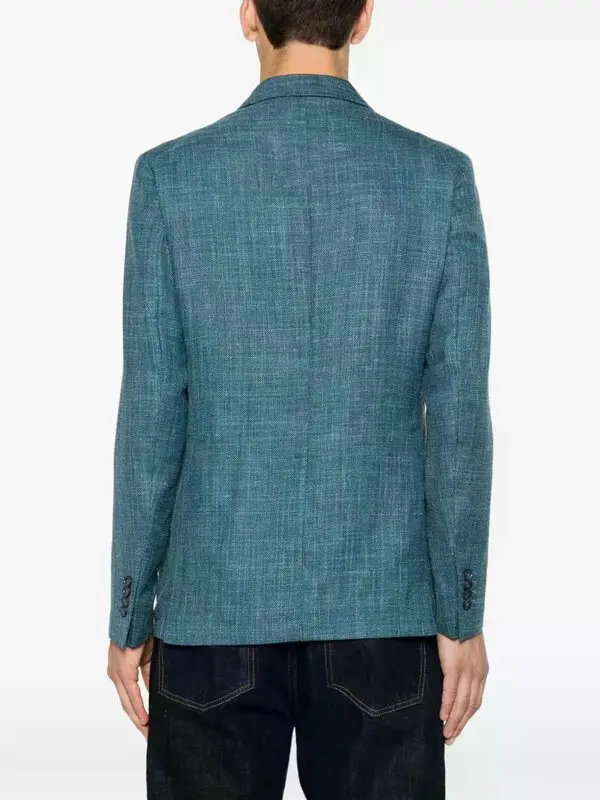 Tagliatore Double-breasted Peak-lapel Blazer