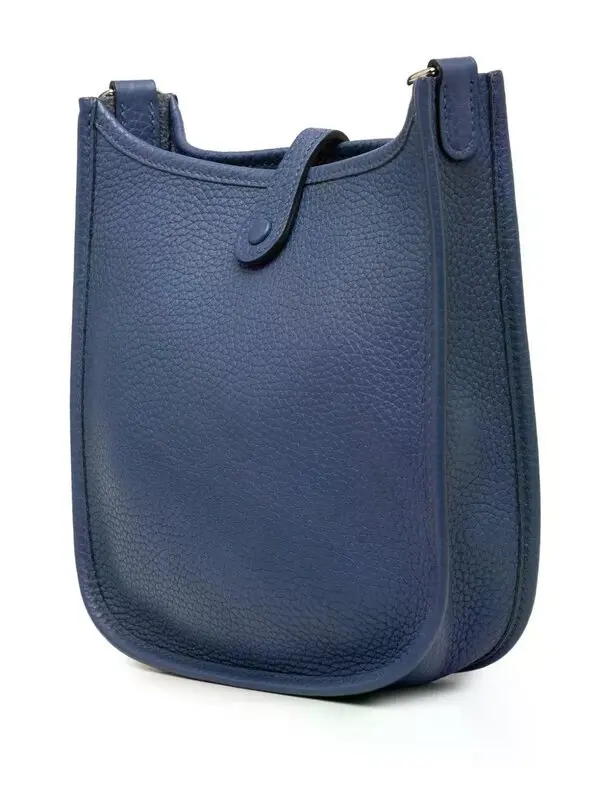 Hermès 2019 Clemence Evelyne 16 Amazone Crossbody Bag - Blue