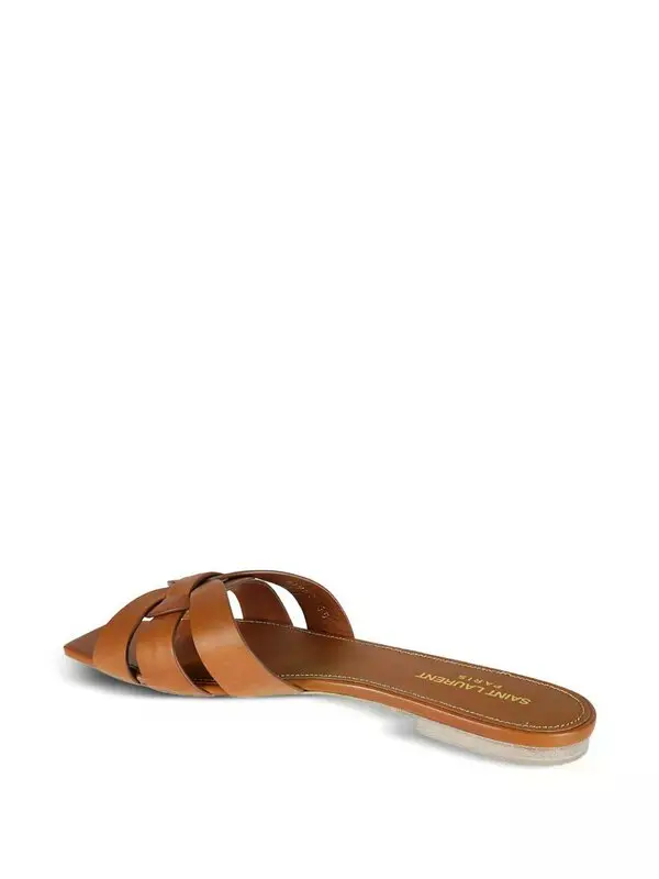 Saint Laurent Tribute Flat Sandals