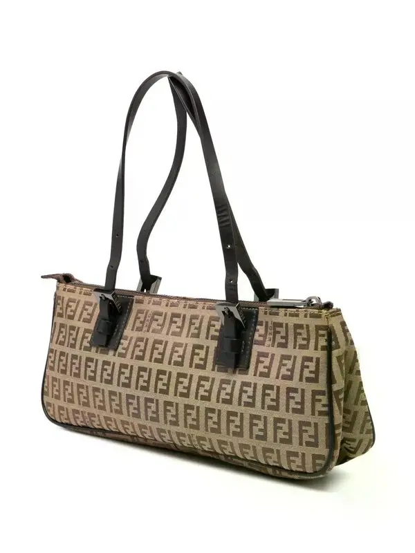 Fendi Zucchino Canvas Handbag