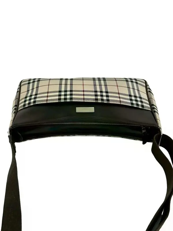 Burberry House Check Canvas Shoulder Bag
