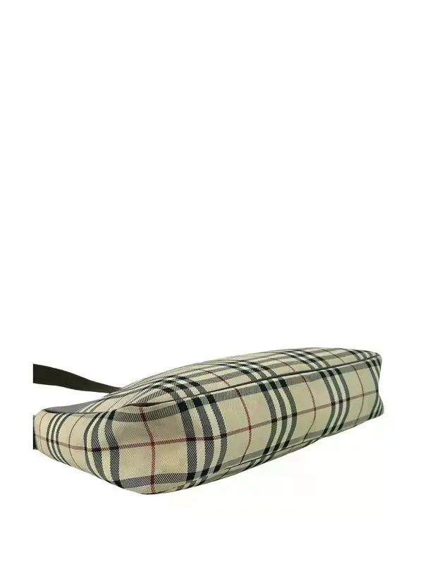 Burberry House Check Canvas Shoulder Bag