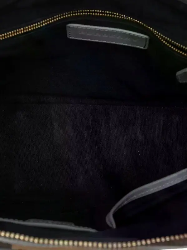 Burberry Canvas Bridle Orchard Satchel - Brown
