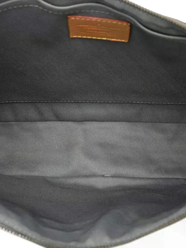 LOUIS VUITTON Monogram Titanium Pochette Cosmos Clutch Bag
