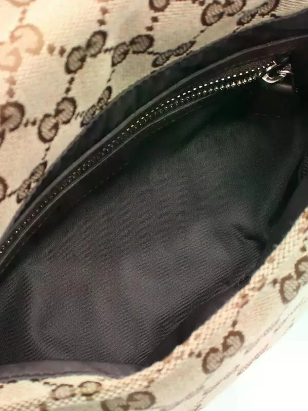 Gucci Small Gg Canvas Web Satchel