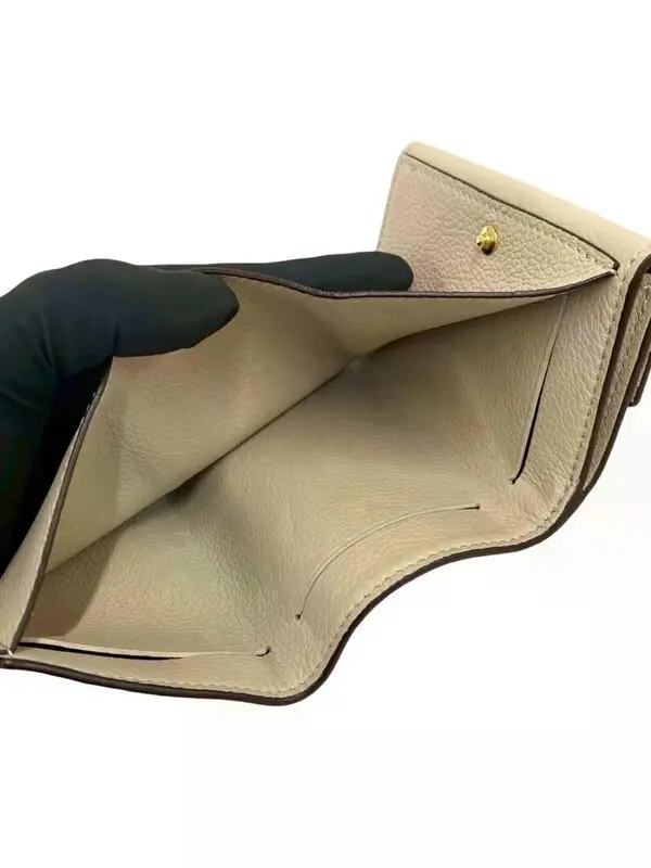 LOUIS VUITTON 2021-2026 Calfskin Lockmini Wallet Small Wallets
